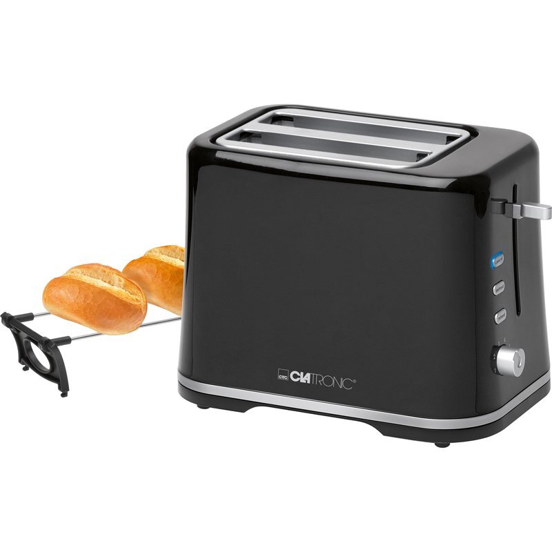 Тостер CLATRONIC TA 3554 Black/Silver купити у Києві з доставкою по Україні